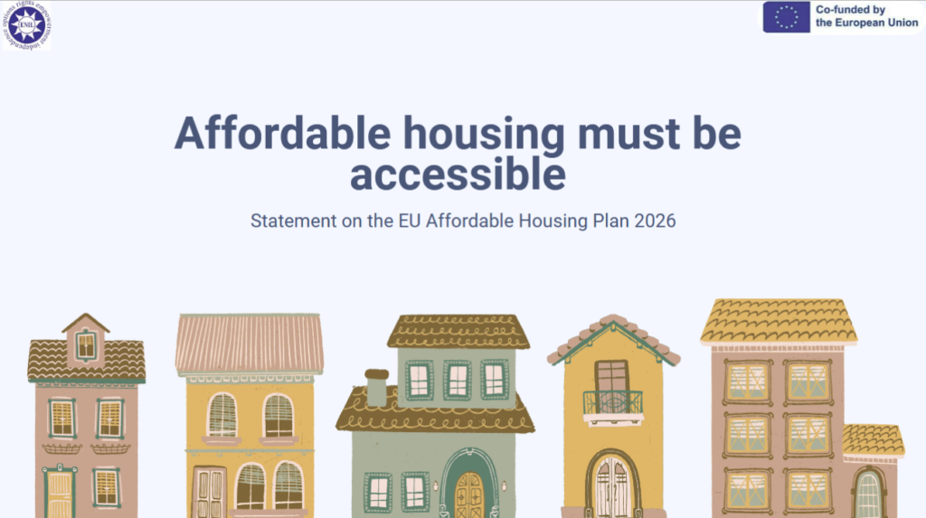 Statement on the EU Affordable Housing Plan - ENIL